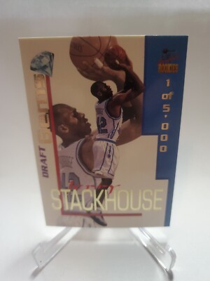 1995 Signature Rookies Draft Day Gems /5000 Jerry Stackhouse #DG1 ...