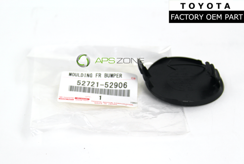 GENUINE TOYOTA YARIS 07-12 FRONT RIGHT BUMPER GRILLE TOW EYE CAP OEM ...