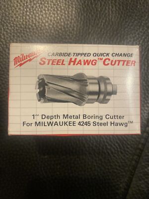 Milwaukee 49-57-1877 1-7/8 in. Steel Hawg Cutter Quick Change | eBay