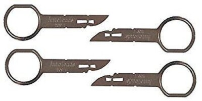 CD RADIO STEREO REMOVAL KEY 6000 6006 CDC FOR FORD MONDEO TRANSIT FOCUS ...