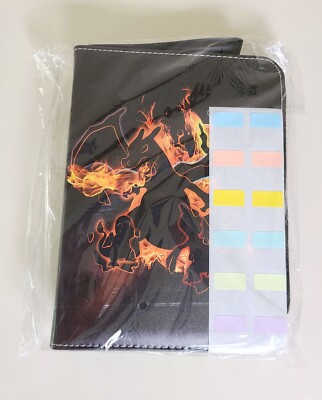 Pokemon Charizard Small 3-Ring Trading Card Binder | 400 Cards 50 ...