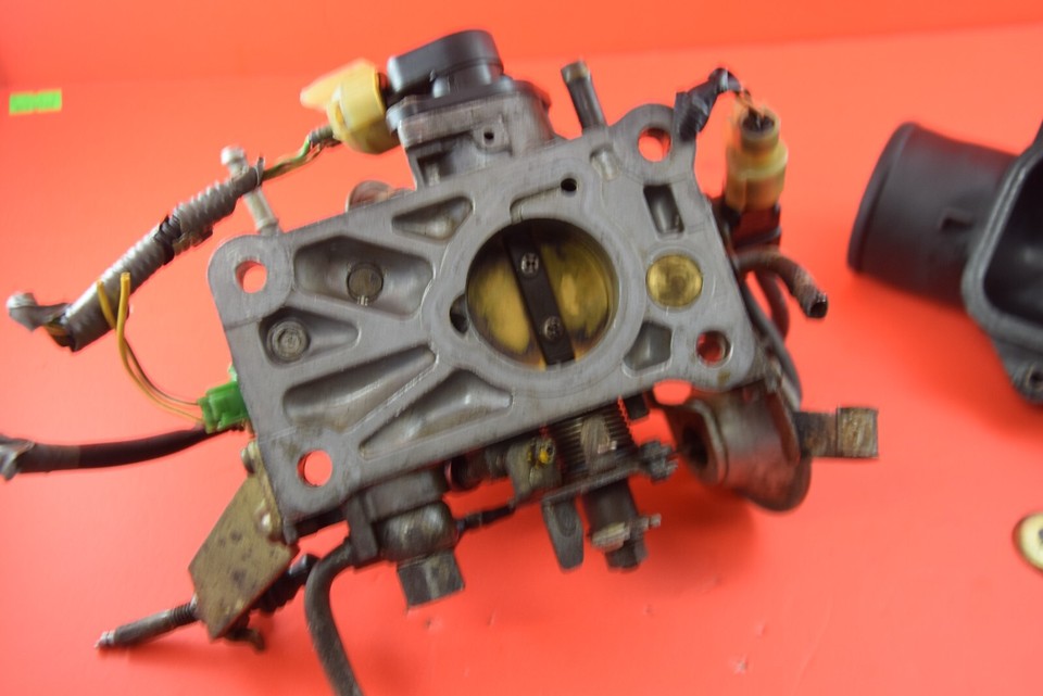 D4 88-91 EF HONDA CIVIC CRX DX LX MT DUAL POINT THOTTLE BODY ASSEMBLY ...