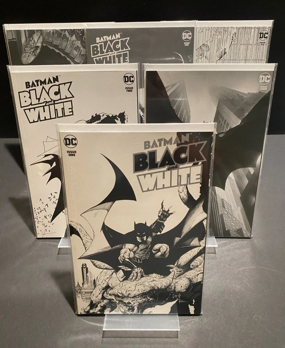 Batman Comic Book Page Black And White