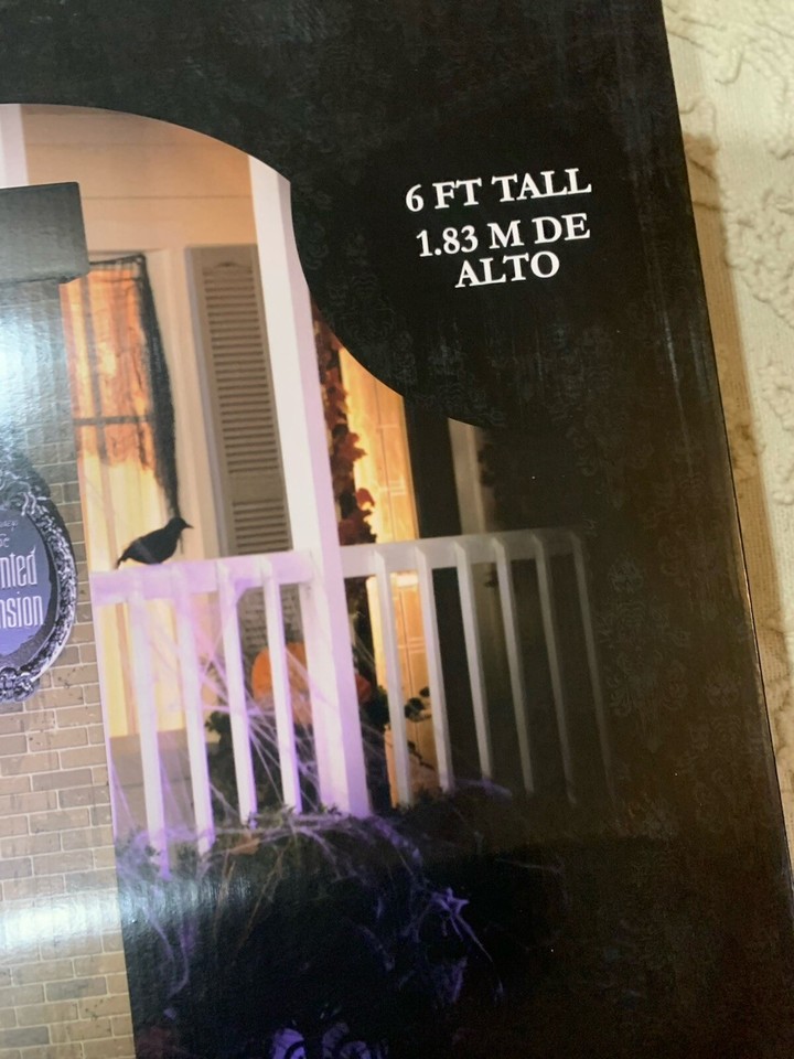 Disney Haunted Mansion 6ft Column Halloween Yard Decor Prop Gemmy | eBay