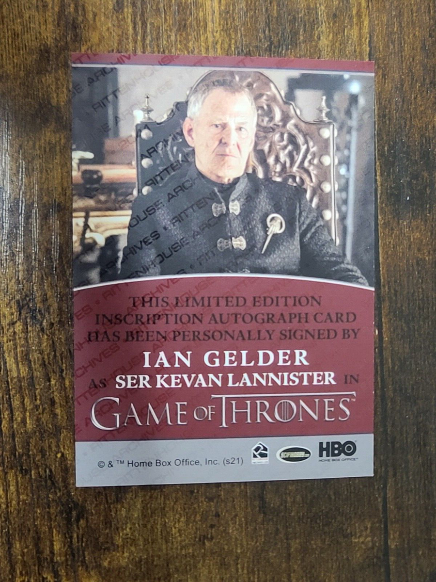 Kevan Lannister Game Of Thrones Ser Kevan Lannister A Game Of
