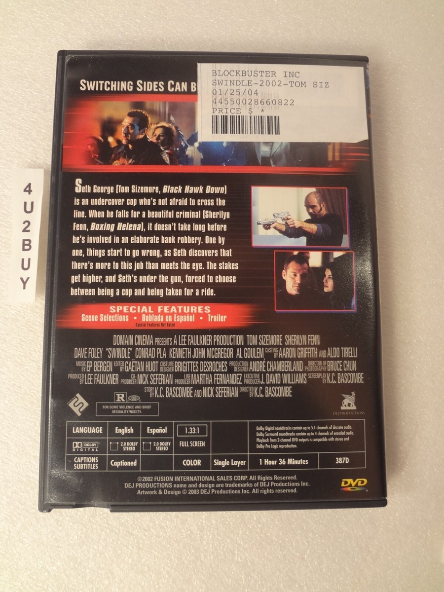Swindle Movie Dvd
