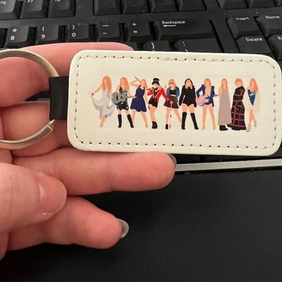 Square Inspired Keychain Creative Chains Ring New Keychains Girls ...