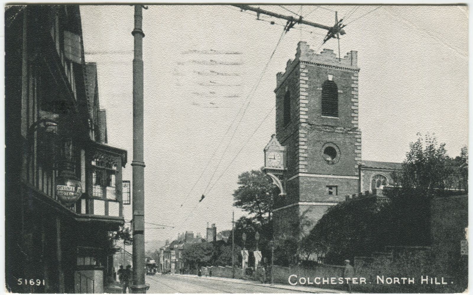 NORTH HILL, COLCHESTER - Essex Postcard | eBay UK