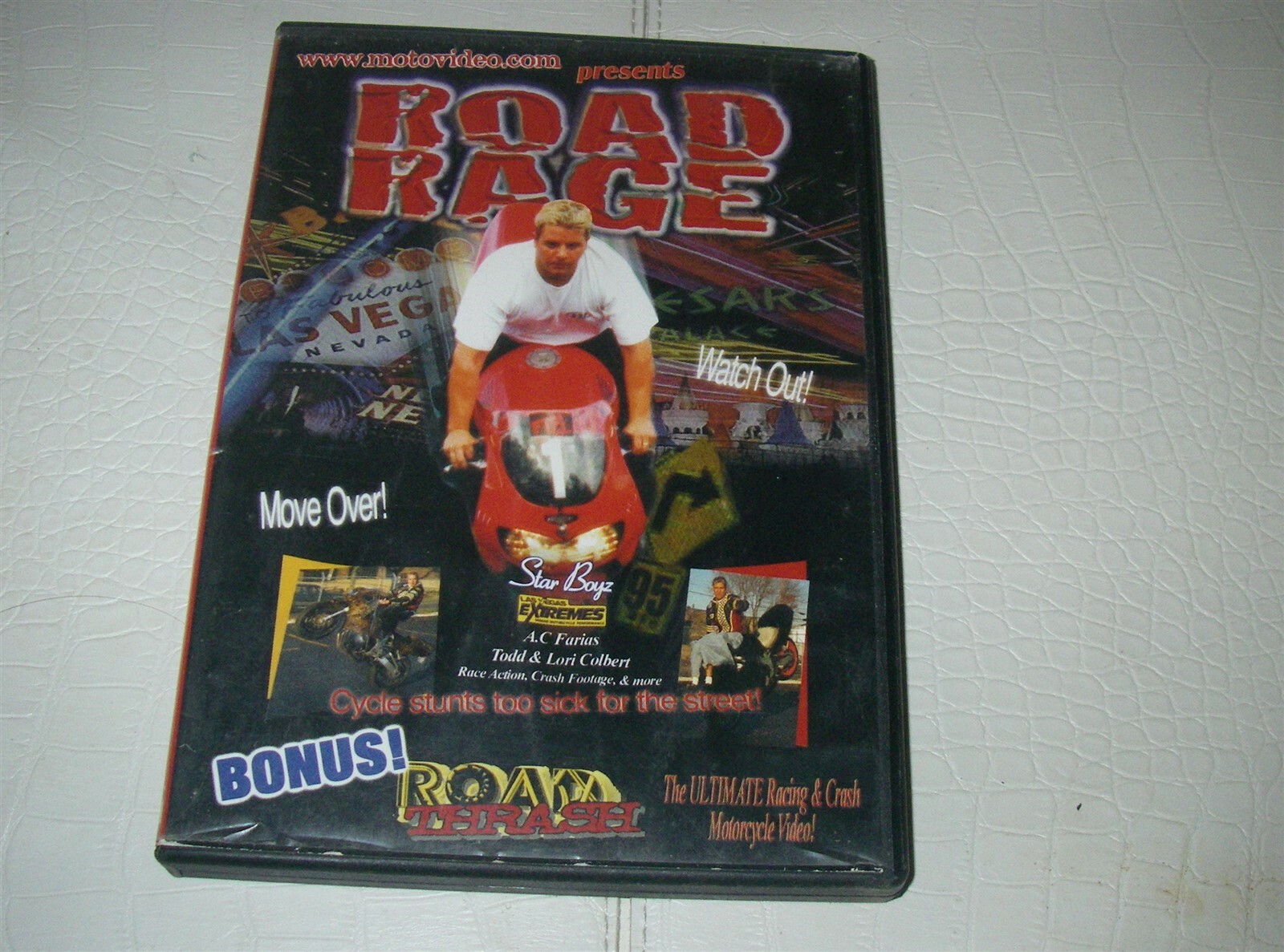 MOTOVIDEOS PRESENTS ROAD RAGE DVD MOVIE B2224 | eBay