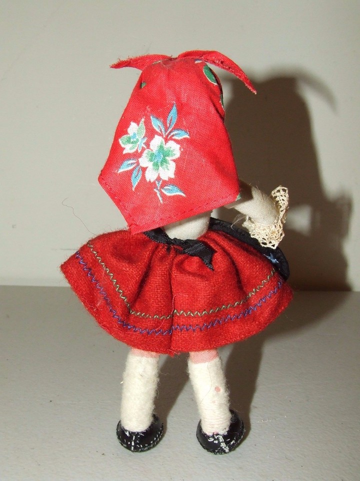 Vintage Pair of Maria Helena Fabric Cloth Dolls with Tags, Handmade in ...