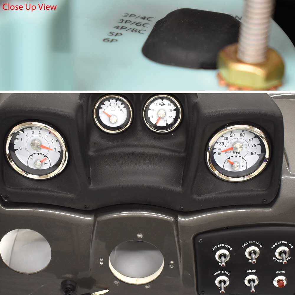 Tracker Boat Dash Consoles 324657 | Pro Guide Gray (Set of 2 - Cracks) | eBay