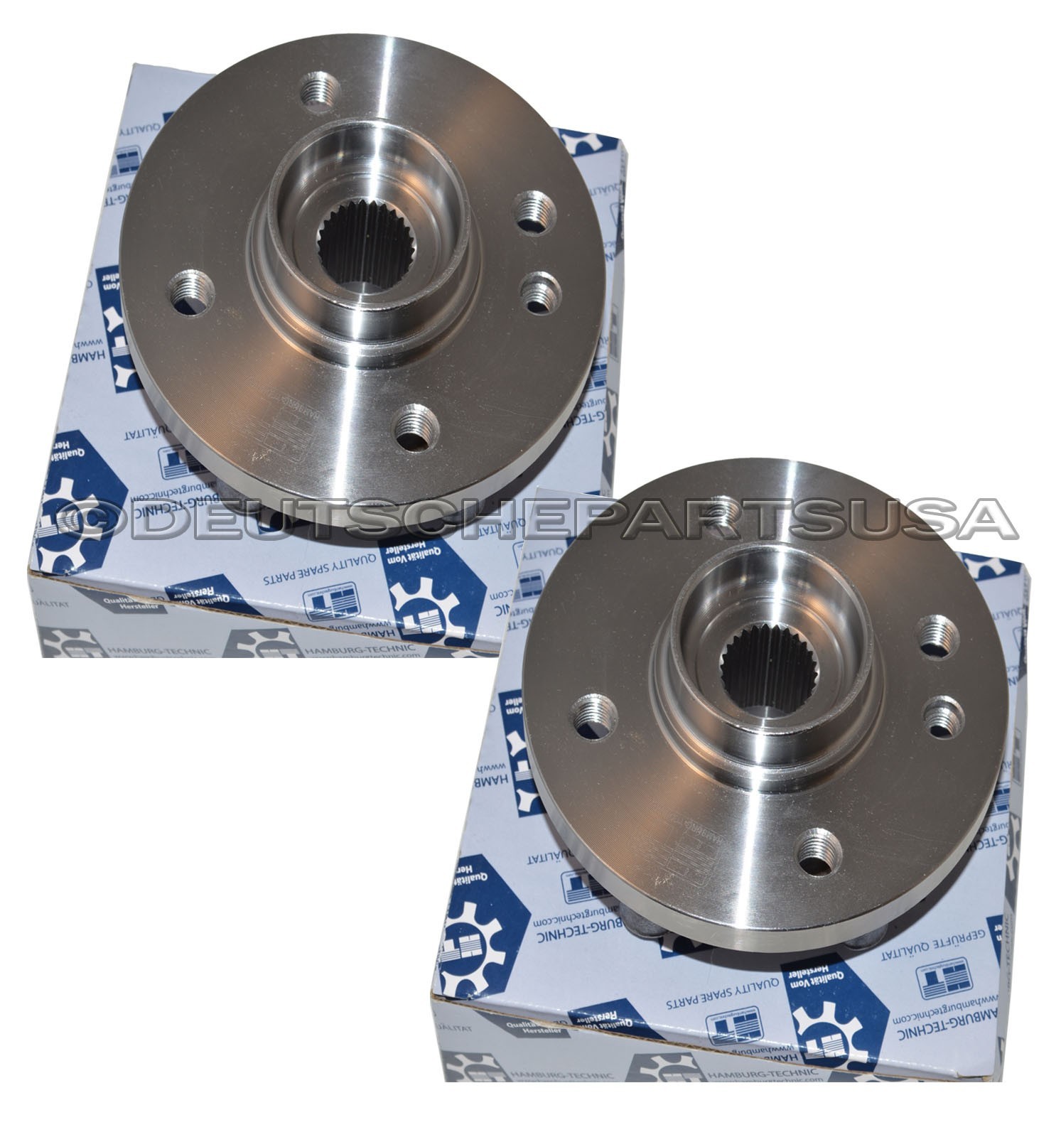 Front L + R Wheel Hubs + Bearings for Mini Cooper R50 R52 R53 ...