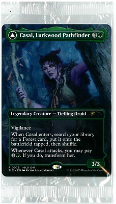 MTG Casal, Lurkwood Pathfinder Spring Flourishes Promo Borderless ...
