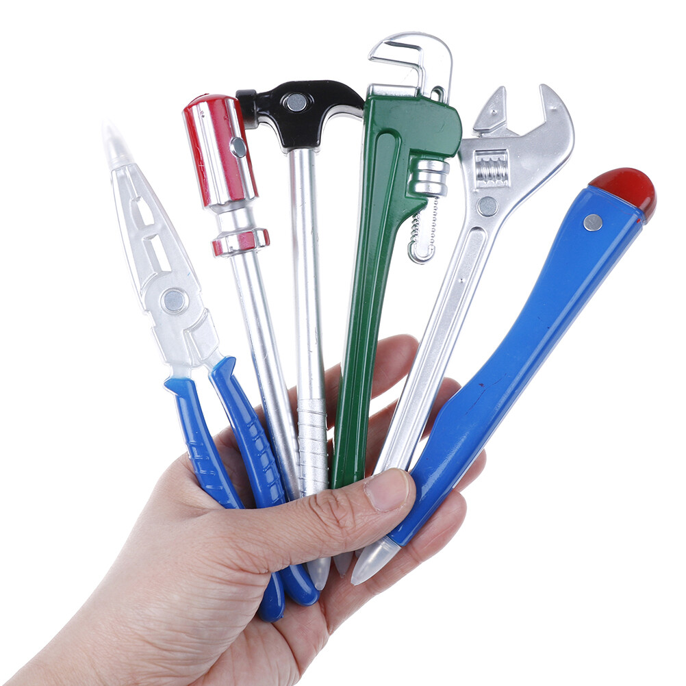 6Pcs Novelty tool pens set for school office student supplies gift kid ...