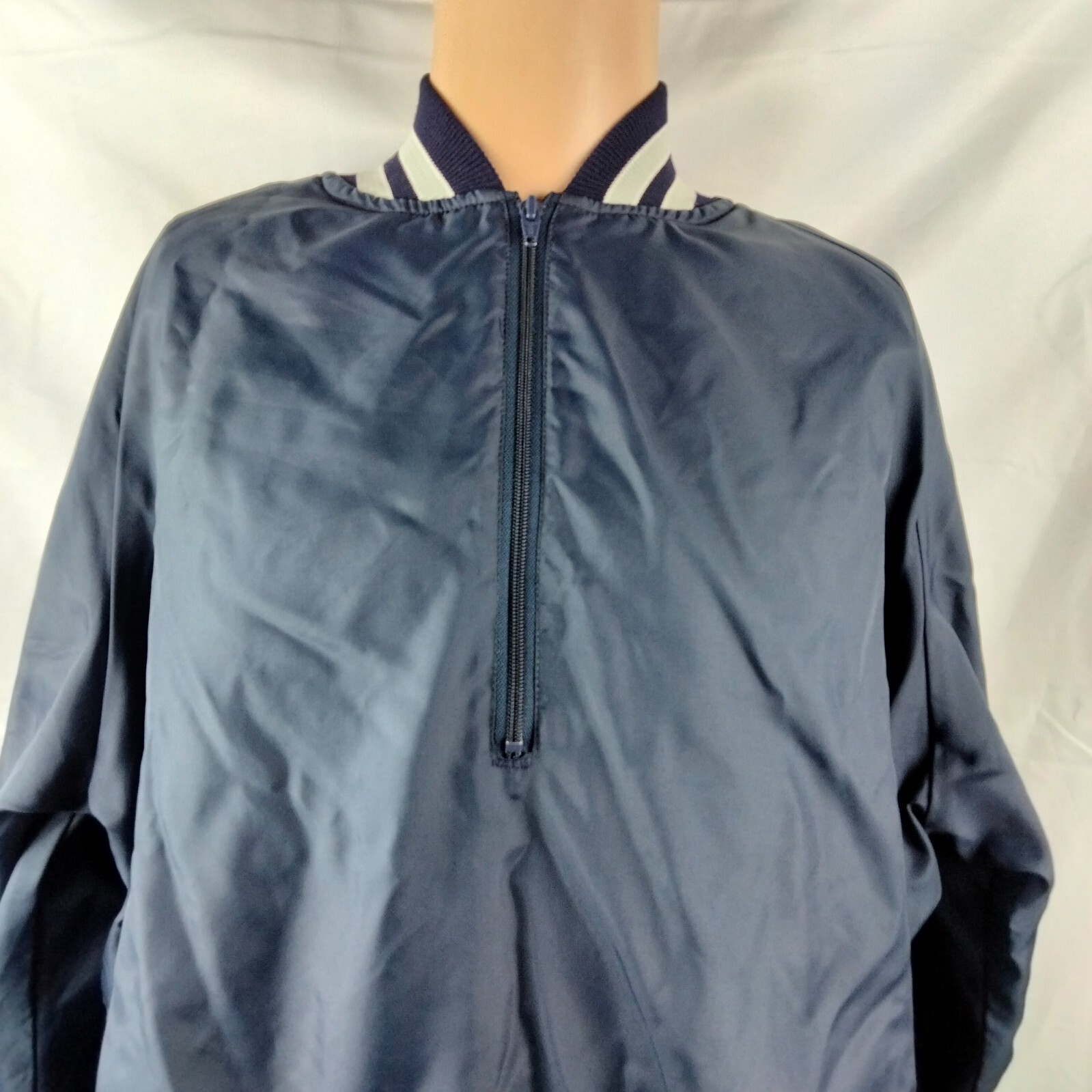 Vintage Harvard Clothing Men Sz L 1/2 Zip Jacket Otte… - Gem