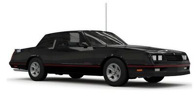 Chevrolet Monte Carlo SS Classic Car Vinyl Sticker Waterproof | eBay