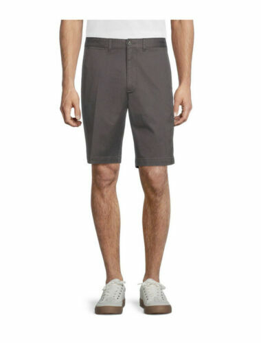 ⭐38 WAIST // GEORGE AT THE KNEE TWILL SHORTS STRETCH SUPER SOFT - GREY ...