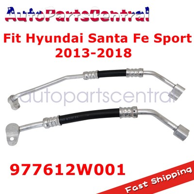977612W001 New Front AC Pipe Tube For Hyundai Santa Fe Sport 2013-2017 ...