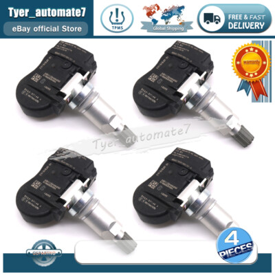 4X Tire Pressure Monitoring System Sensor TPMS for Mazda 6 CX-30 CX-5 ...