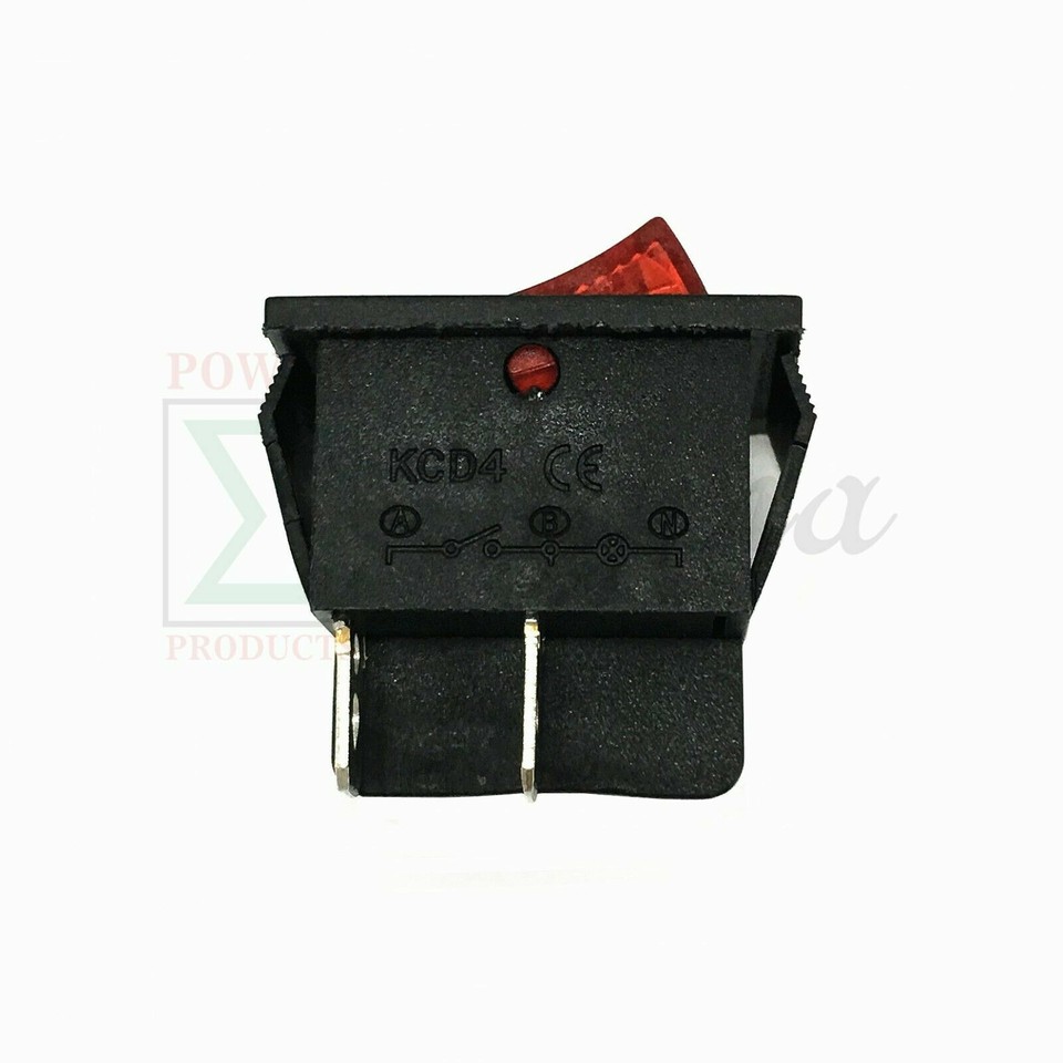 Engine On Off 2 Position 4-pin Switch For UST GG5500 GG7500N JF182 Gas ...