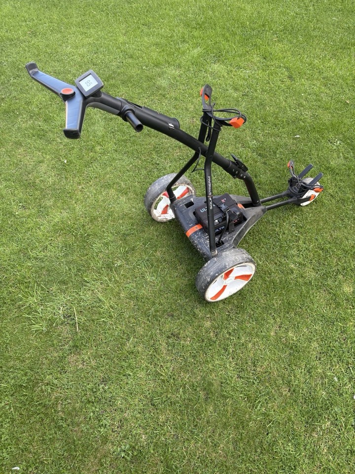 Golfstream Vision Electric Golf Trolley / 18 Hole Lithium Battery ...