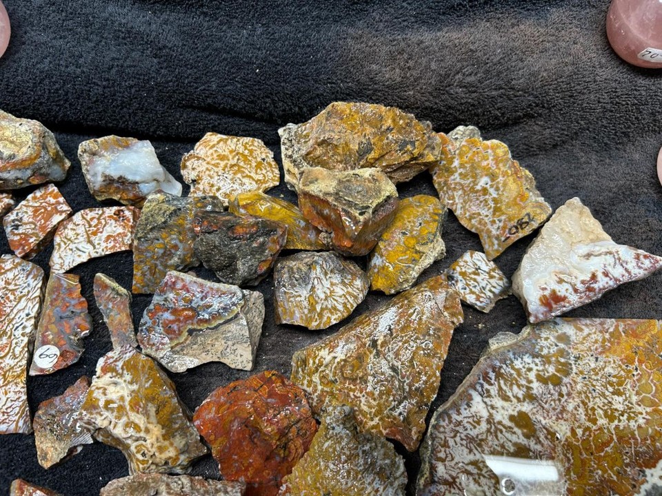 Z~ Wingate Pass Death Valley Plume Agate Rough & Slabs 8.5 lbs | eBay