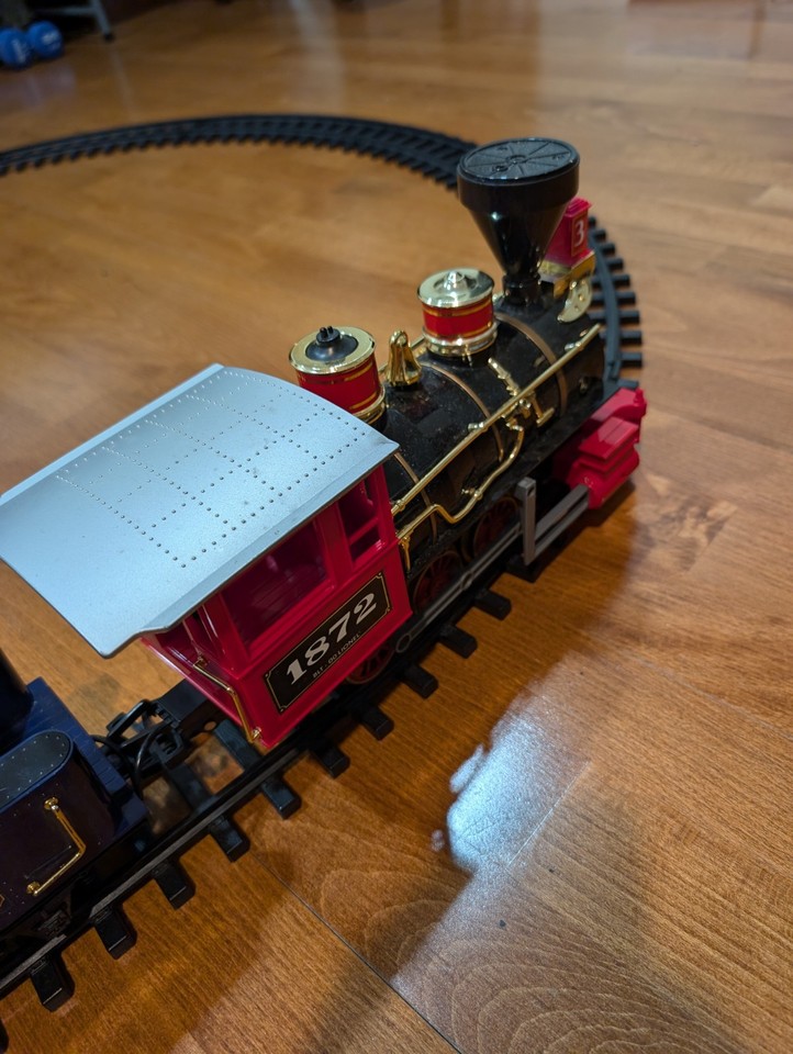 Vintage Lionel Santa Fe G Gauge Whistling Train Set Locomotive 62048 ...