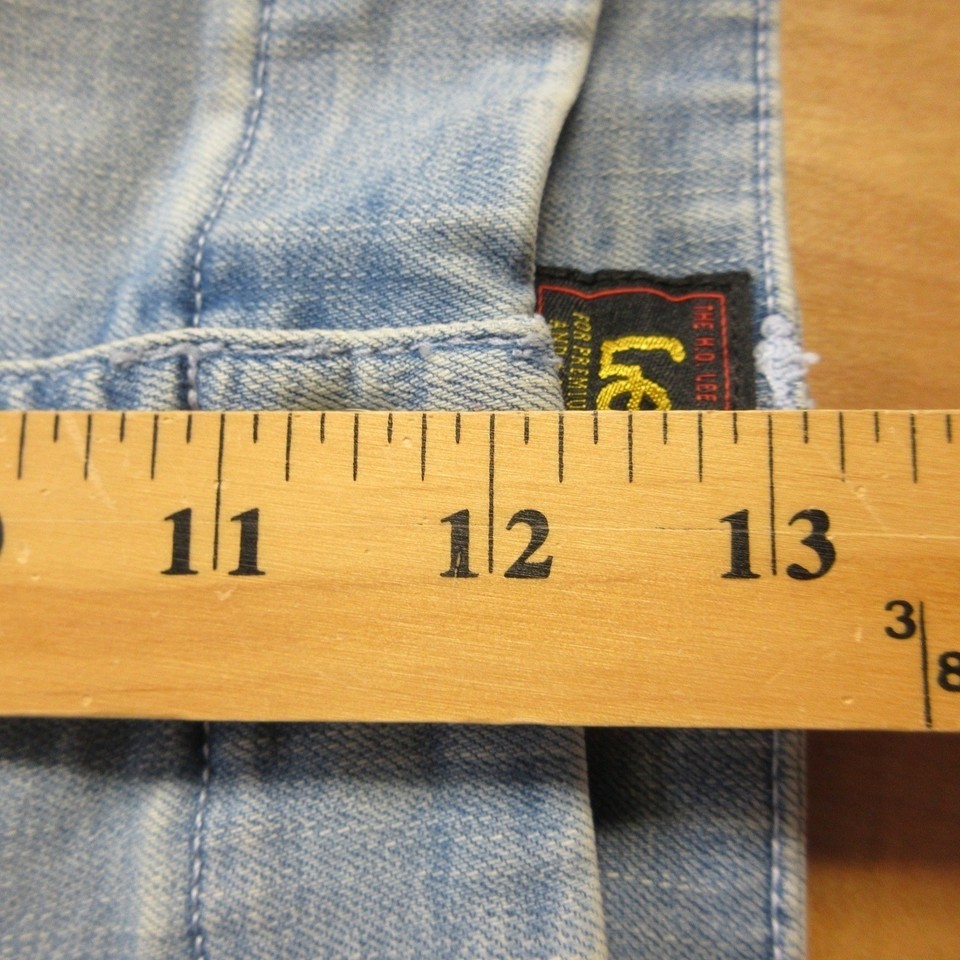 LEE Legendary 9" Chino Bermuda Shorts Size 18 Just In Blue Jean Denim ...