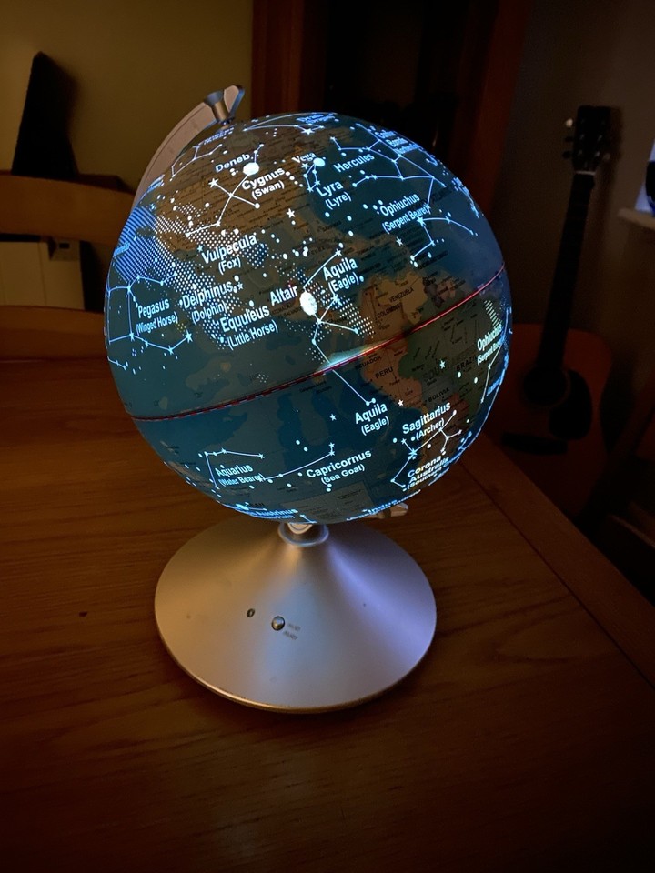Illuminated Terrestrial / Celestial Globe By Brainstorm Ltd UK | eBay UK