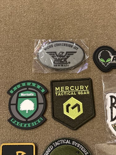 Lot Of 11 Shot Show Las Vegas 2022-2025 Patches Swag - Norma, Alien ...
