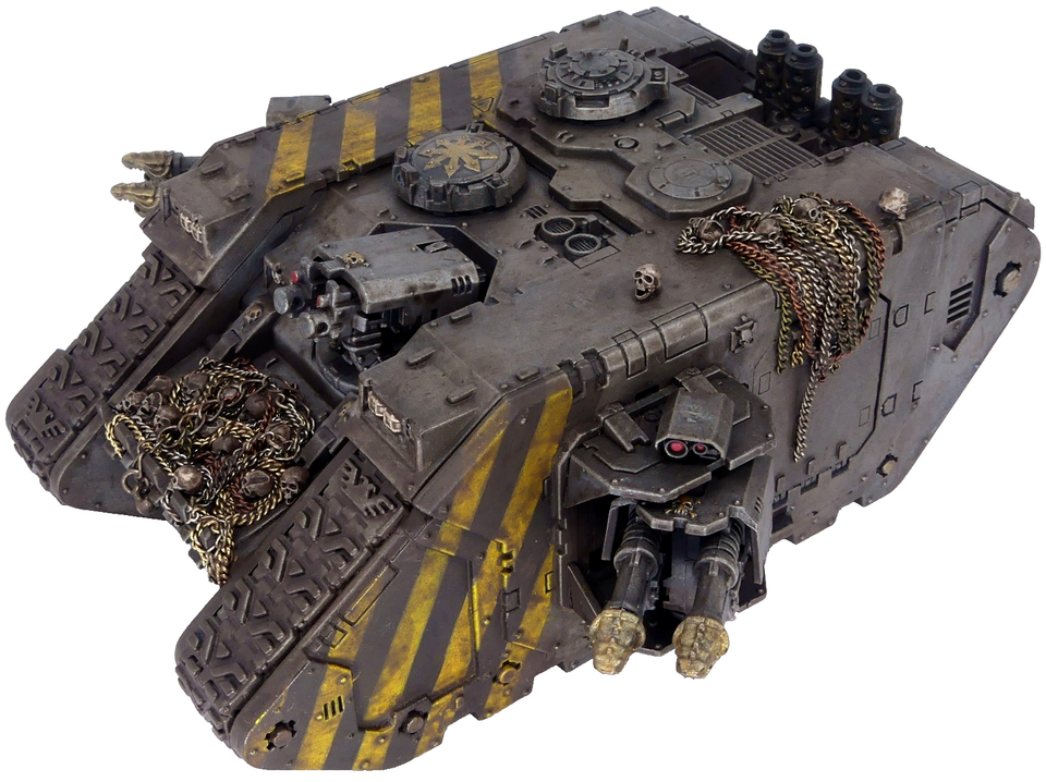 Warhammer 40K Iron Warriors Chaos Land Raider Tank | eBay