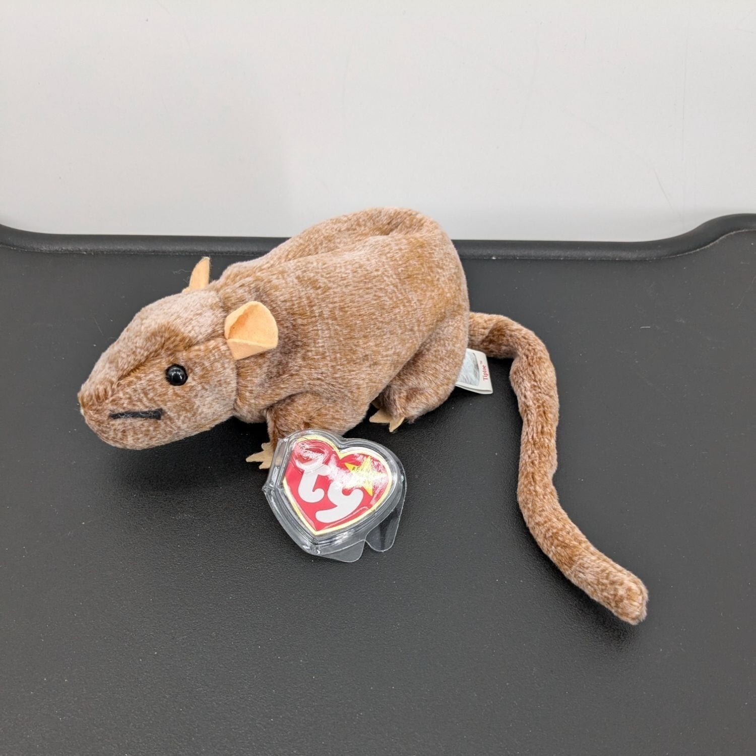 Vintage TY The Beanie Babies Tiptoe Rat Mouse Plushie Stuffed Animal ...
