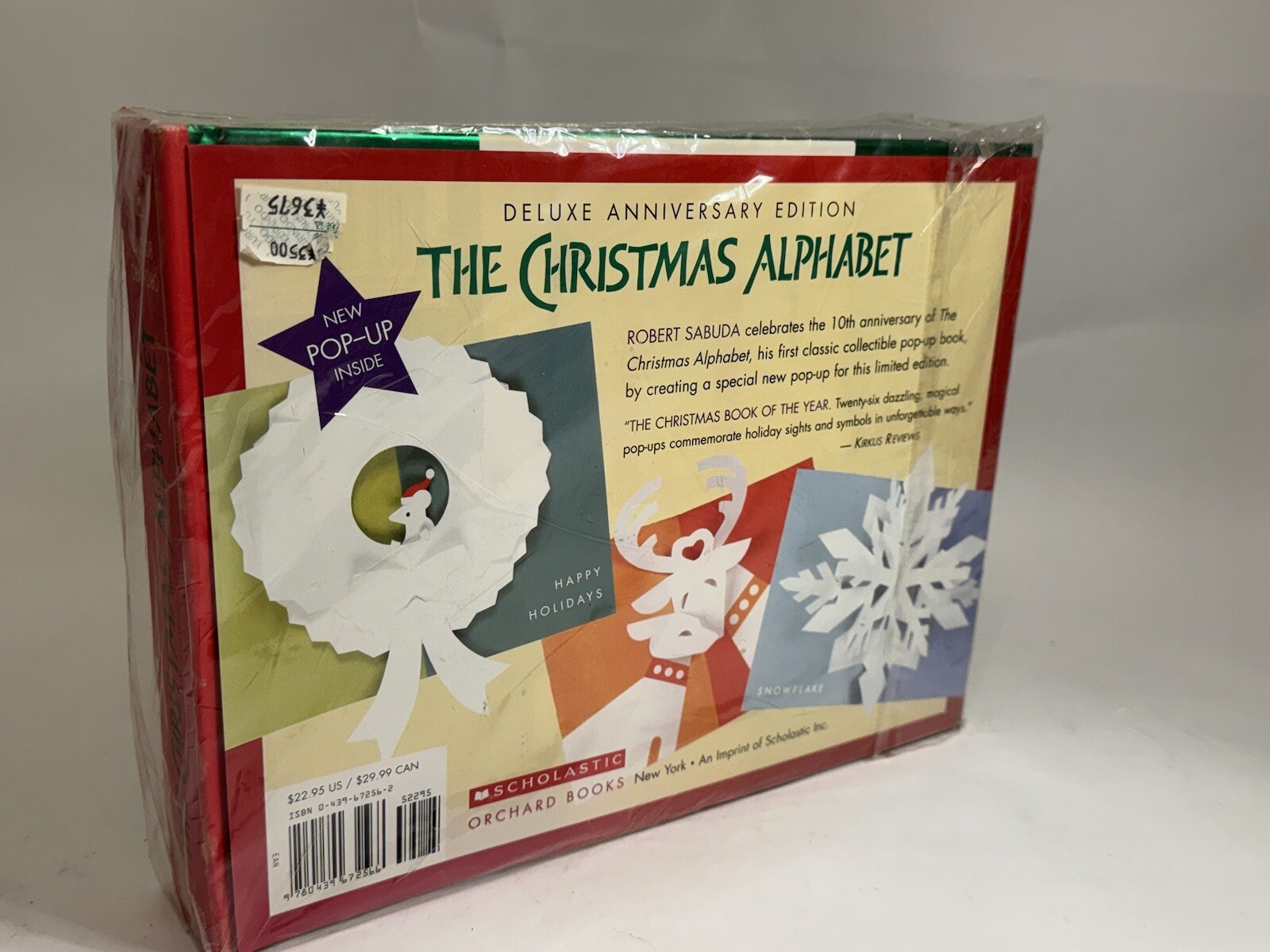The Christmas Alphabet by Robert Sabuda (2001, Novelty Book) for sale ...