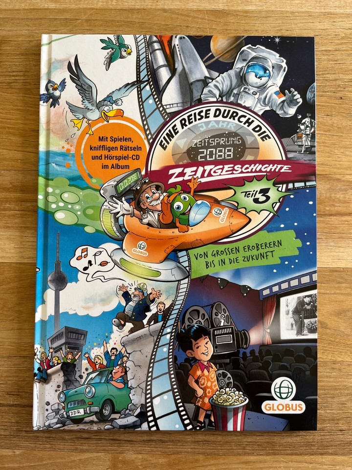 Globus Sticker 2022 - Eine Reise durch die Zeitgeschichte - 20 Sticker ...