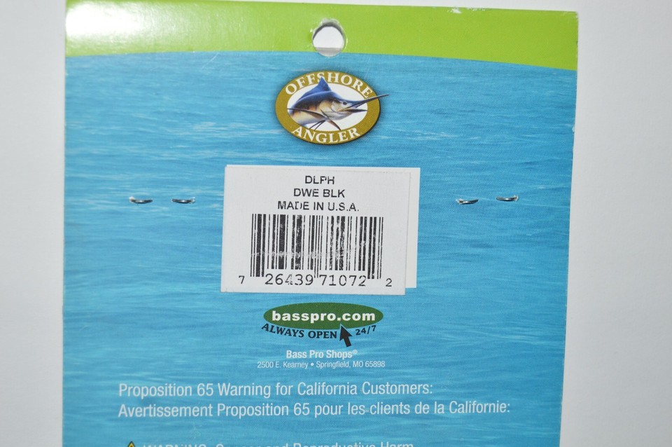 offshore angler d.w.e. snap swivels dolphin barrel 75LB 12 per pack ...