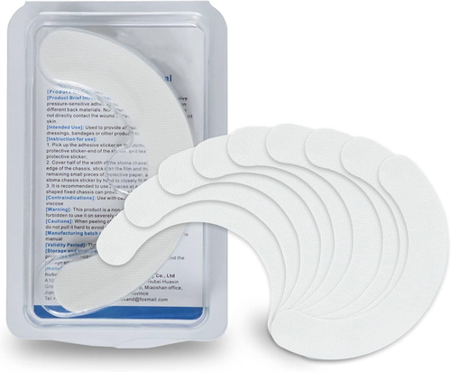 20 Pcs Ostomy Supplies Skin Barrier Strips Waterproof Leak - Skin ...