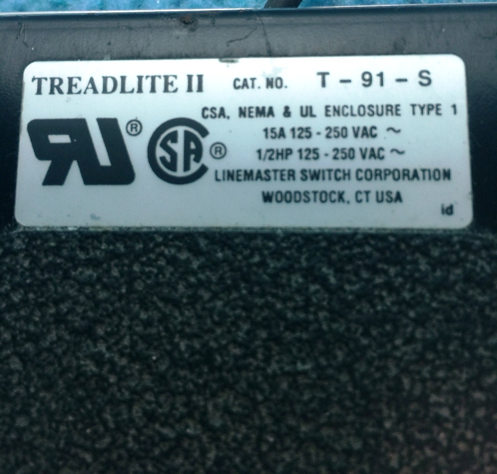 Treadlite II T-91-S Foot Pedal / Switch | eBay