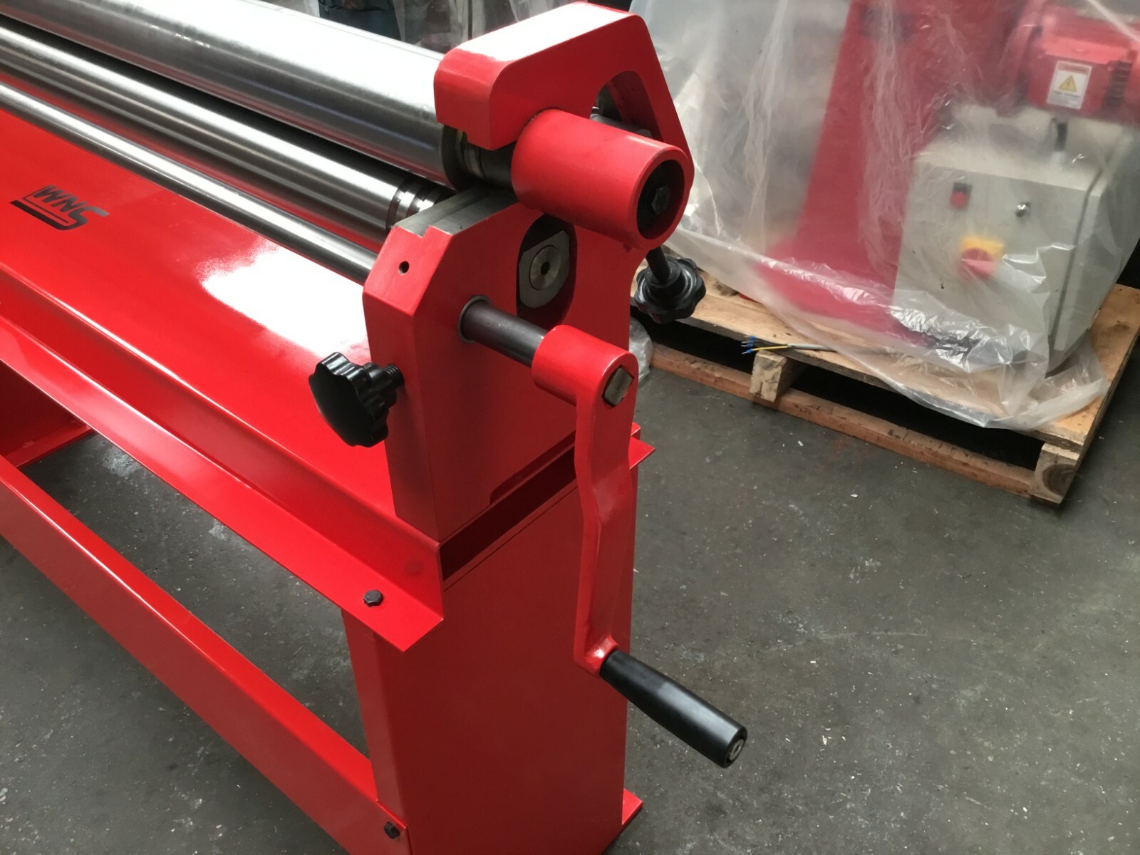 WNS Manual Bending Rolls 1300mm x 75mm x 1.5mm Top Slip Rollers Sheet ...