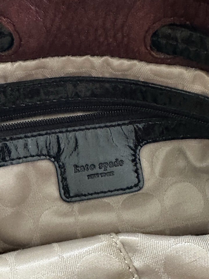 Kate Spade Leather Westbury Drawstring Opus Shoulder Handbag Soft Tote ...