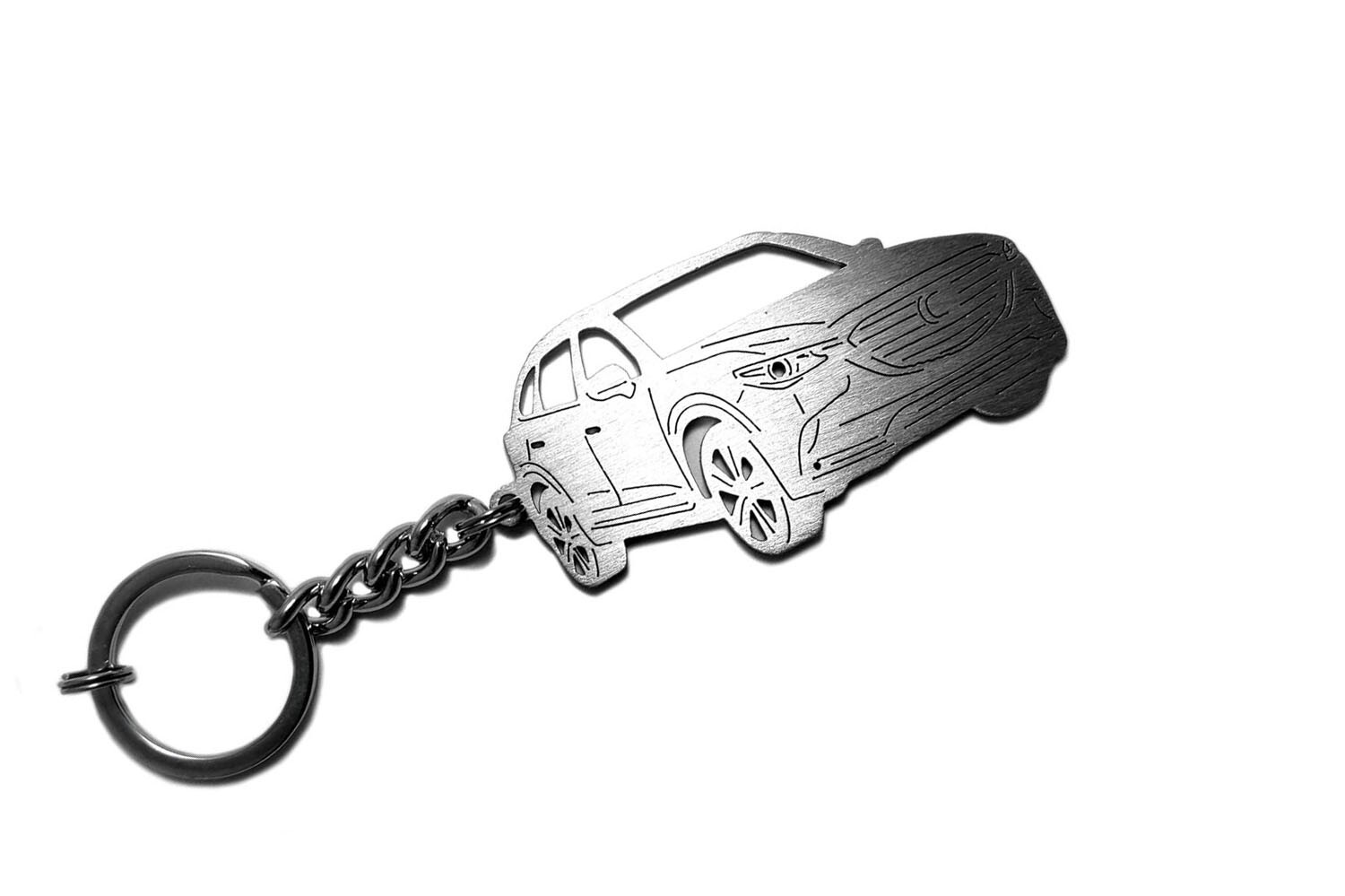 Stainless Steel Keychain 3D Car Body Laser Key Ring fit Mazda CX-9 II ...