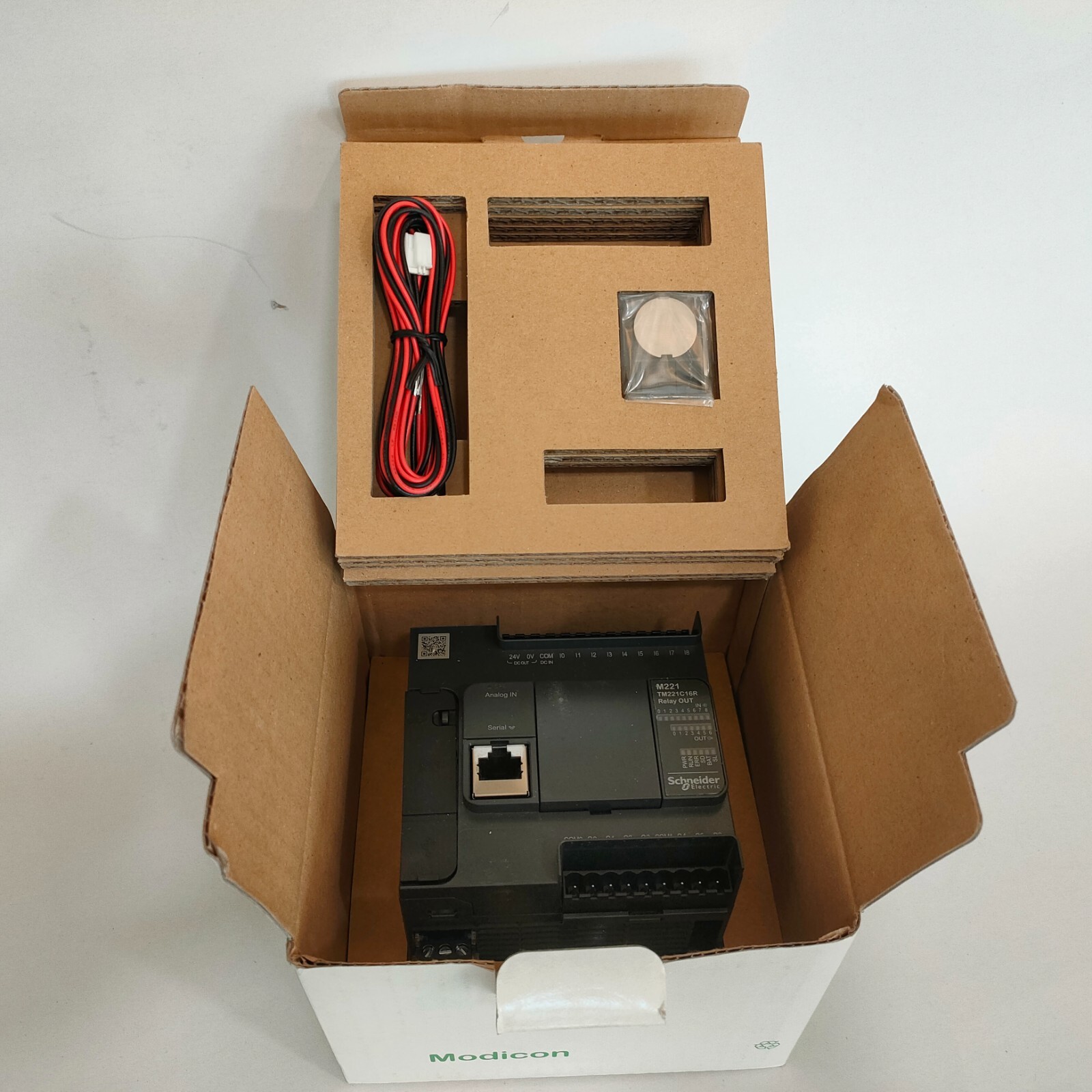 Schneider Electric TM221C16R CONTROLLER M221-16IO RELY Modicon | eBay