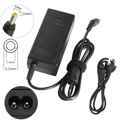 LAPTOP CHARGER ADAPTER FOR SAMSUNG NP R530 R710 R580 R700 R505 R509 ...