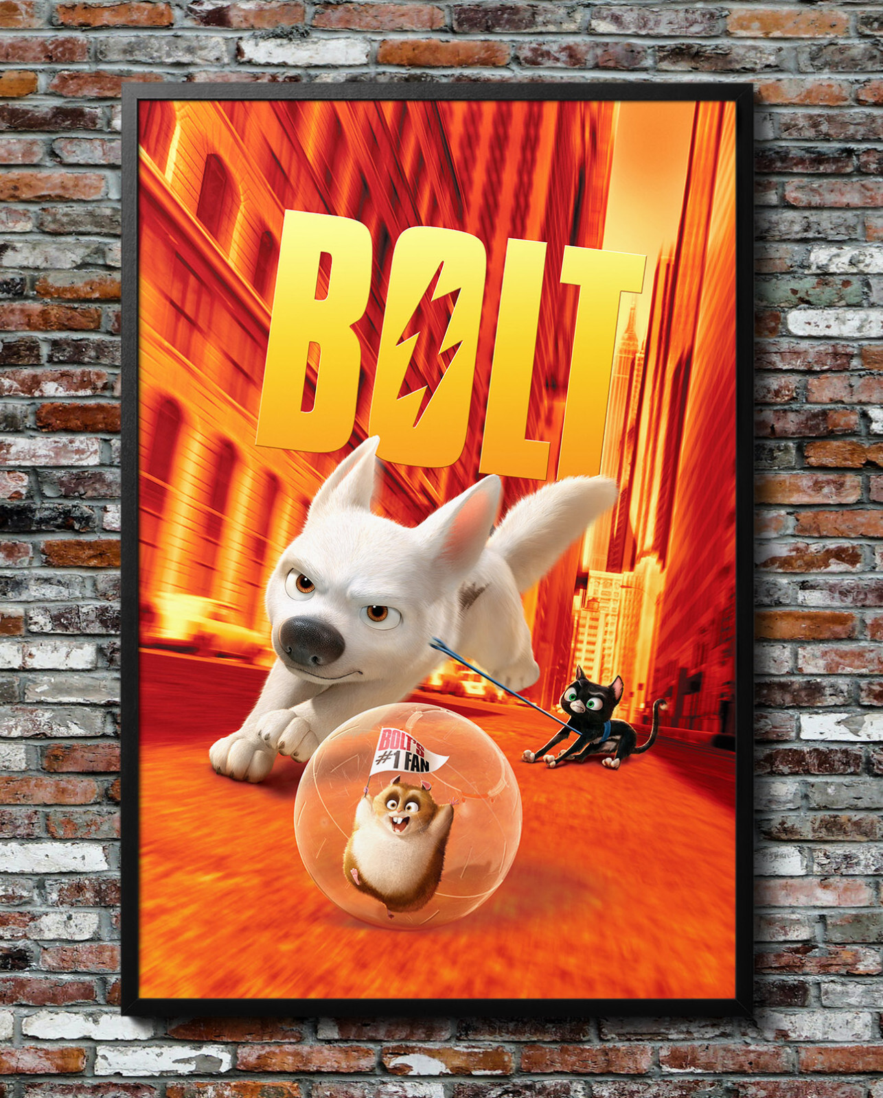 Disney Bolt Movie Poster