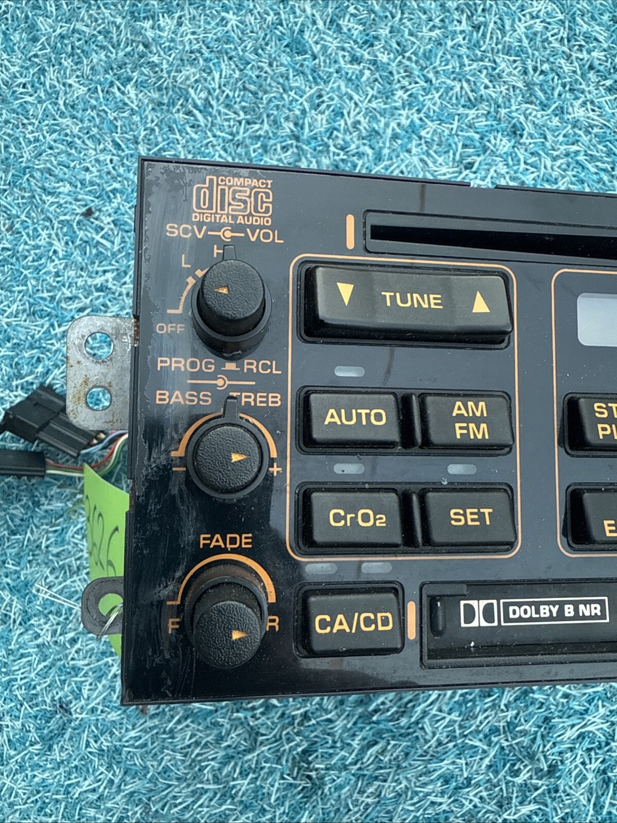 92 93 Corvette C4 Delco Bose Factory CD player Cassette Radio Stereo ...