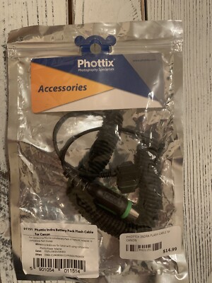 Phottix Indra Flash Cable For Canon | eBay