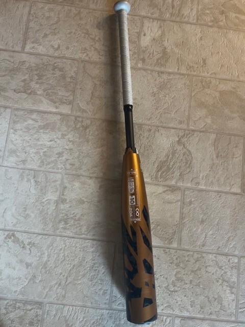 Demarini Zoa USSSA Baseball Bat 31"/23 oz Drop-10, 2 3/4in, Gold/Black ...