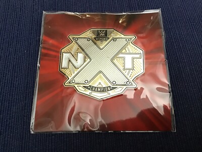 NXT Women's Championship Title Belt Loot Slam Crate Pin WWE NXT Enamel ...