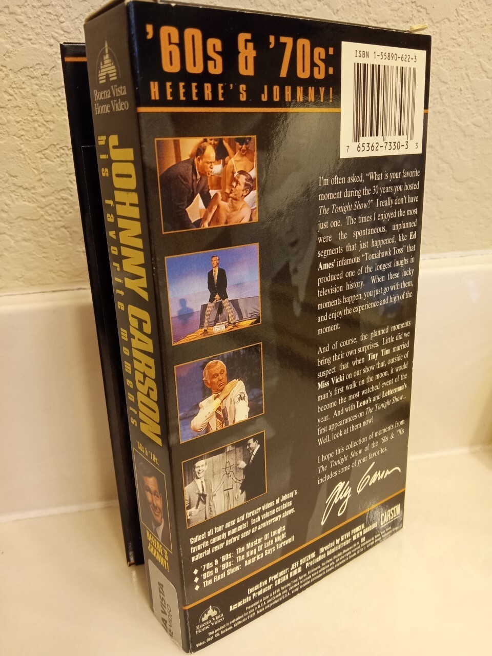 Johnny Carson 60s & 70s VHS His Favorite Moments The Tonight Show 1994 ...