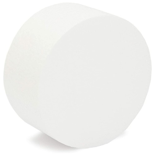 4 Tiers Foam Round Shape Mini Cake Dummy Set Foam for Crafts, White, 5 ...