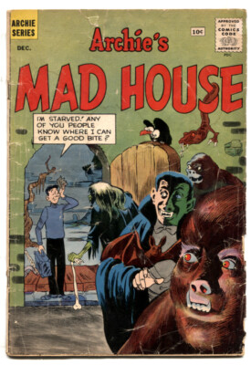 Archie's Madhouse #16 1961 - Archie -P - Comic Book | eBay